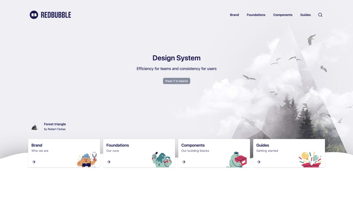Redbubble Design System Case Study